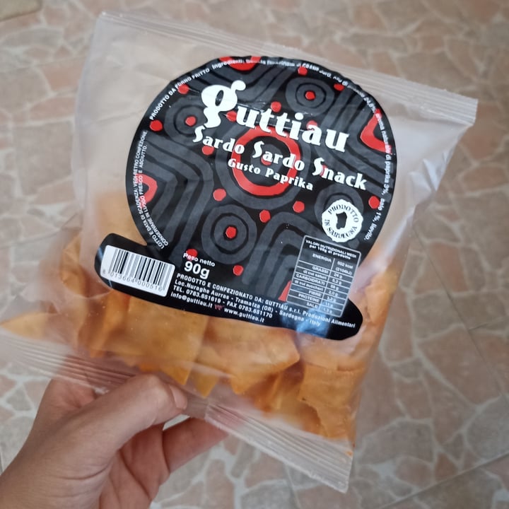 Guttiau sardo sardo snack gusto paprika Review | abillion