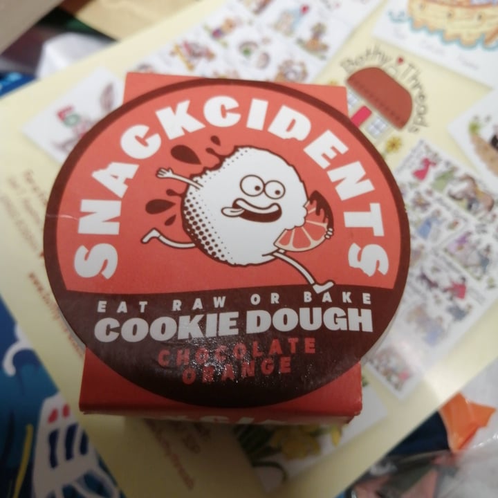 Snackcidents Cookie dough chocolate orange Review | abillion