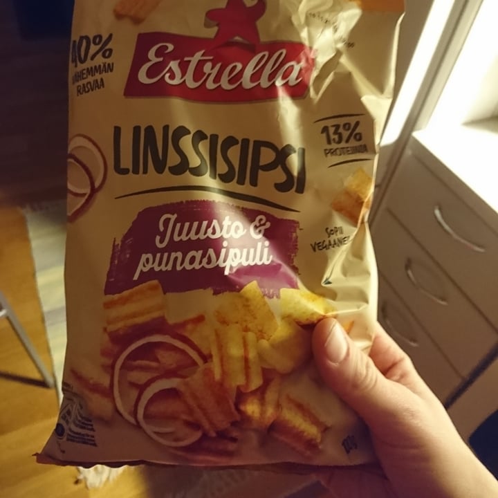 Estrella Juusto & Punasipuli Linssisipsi Review | abillion