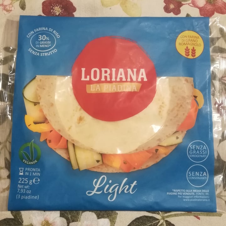 Loriana la piadina Piadina Light Review | abillion