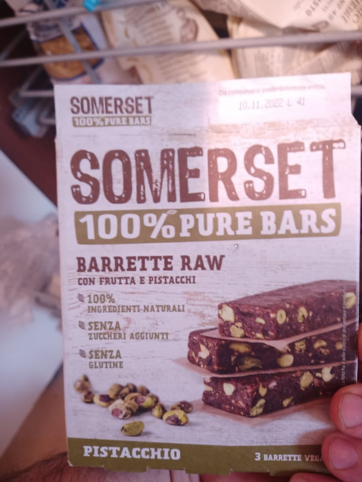 Somerset Barrette Raw Con Frutta e Pistacchi Review | abillion