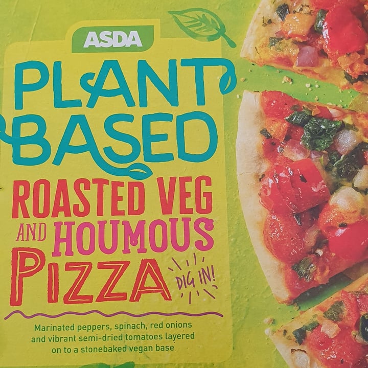 ASDA Plant Based Roasted Veg and Houmous Pizza Review | abillion