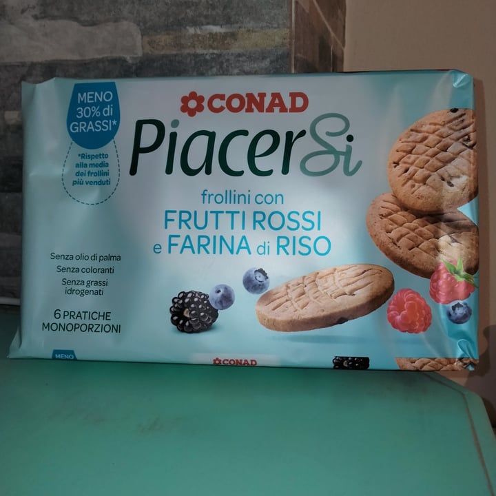 Piacersi | Conad Frollini Con Frutti Rossi e Farina Di Riso Review ...