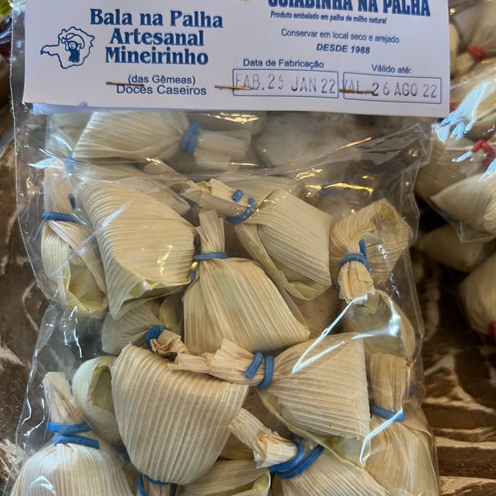 Doces Caseiros das Gêmeas Bala na palha artesanal mineirinho Goiaba ...