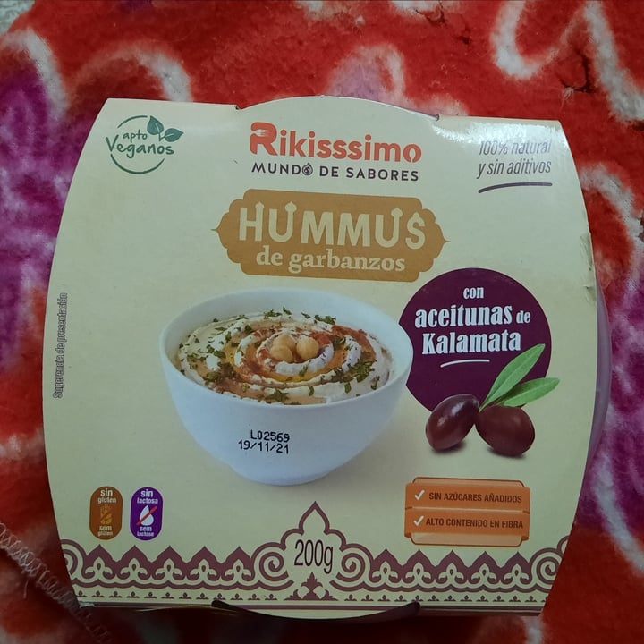 Rikissimo Hummus con kalamata Review | abillion