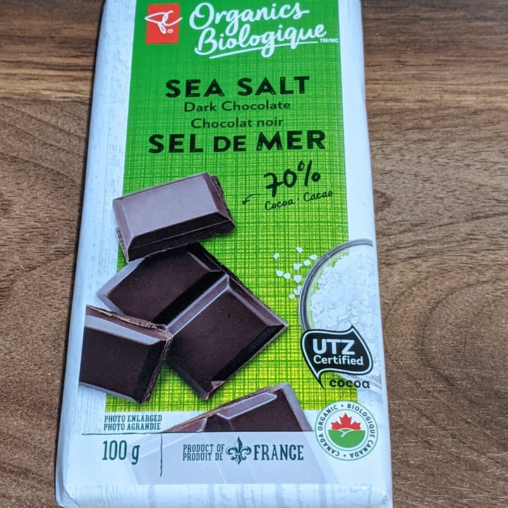 President's Choice Sea Salt Dark Chocolate Review | abillion