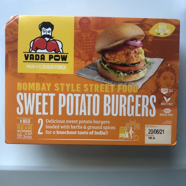 Vada pow Sweet Potato Burgers Review | abillion
