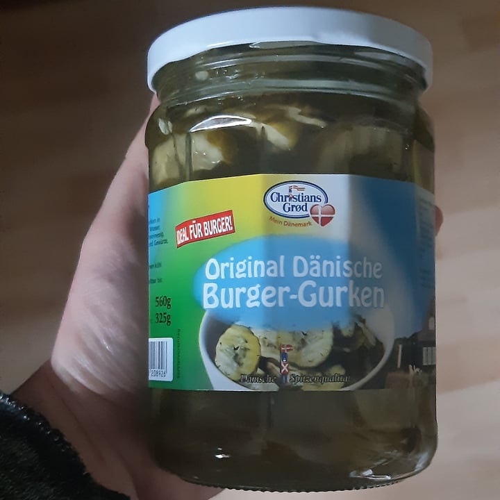 Christians Grød Original Dänische Burger Gurken Review | abillion