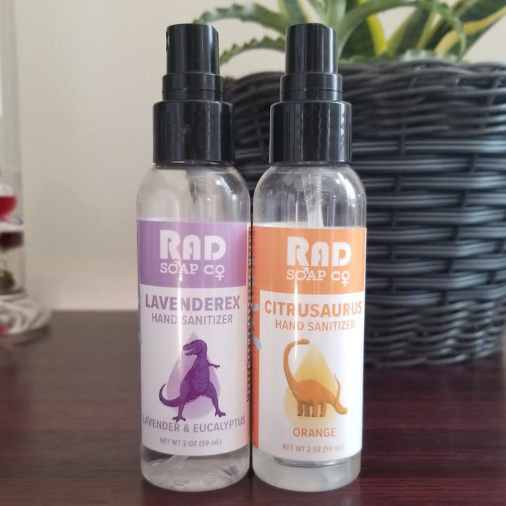 Rad Soap Co Hand Sanitizer Review | abillion