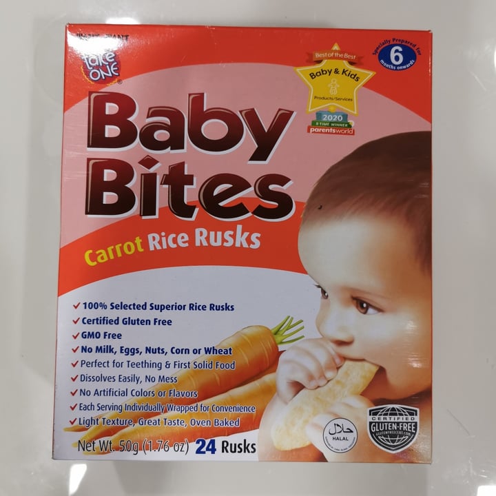 Take One Baby Bites Carrot Taste Reviews | abillion