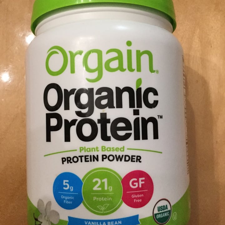 Orgain Orgain Plant Based Protein Powder Vanilla Bean Review | abillion
