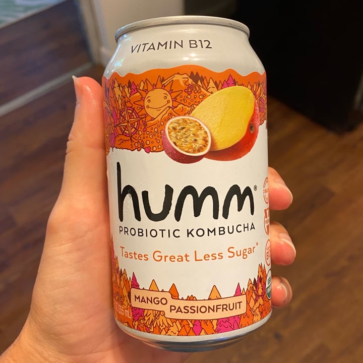 Humm Kombucha Mango Passionfruit kombucha Review | abillion