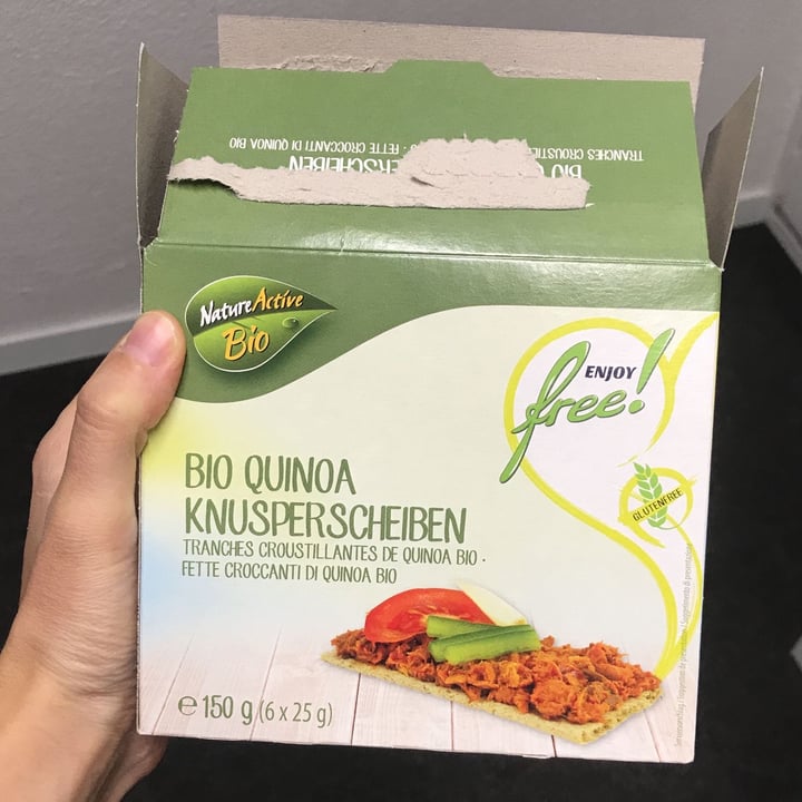 Aldi - Nature active bio Fette croccanti di quinoa Review | abillion