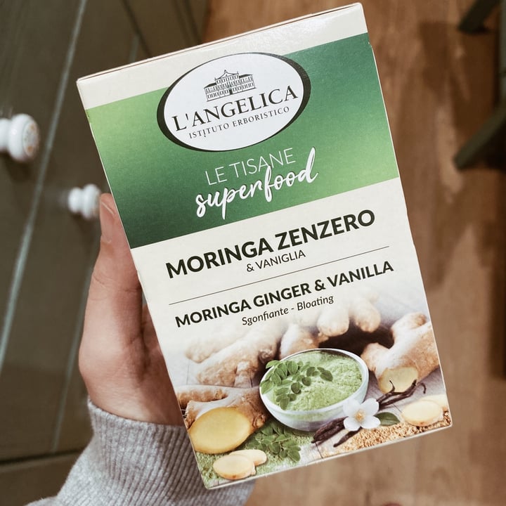 L'angelica Tisana SuperFood Moringa, Zanzero e vaniglia Review | abillion