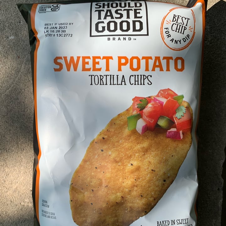 Food Should Taste Good Sweet Potato tortilla chips Review | abillion