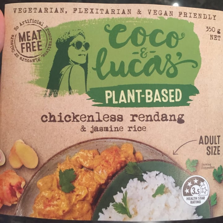 Coco & Lucas Chickenless Rendang & Jasmine Rice Review | abillion