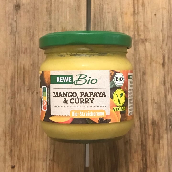 Rewe Bio Bio-Streichcreme Mango, Papaya Curry Review | abillion