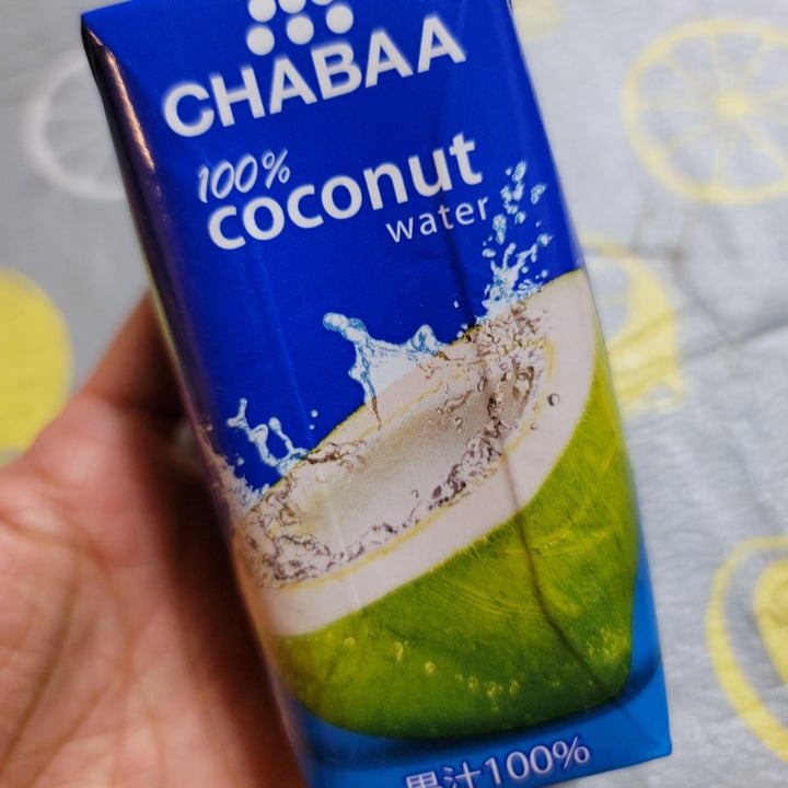 Chabaa 100% Coconut Water Review | abillion