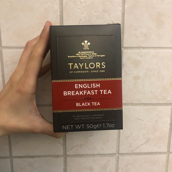 Taylors of Harrogate English Breakfast Tea - Black tea Review | abillion