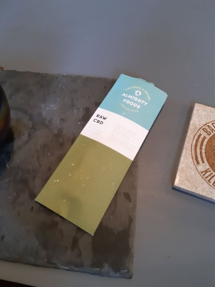 Almighty Foods Raw CBD Wholefoods Chocolate Review | abillion
