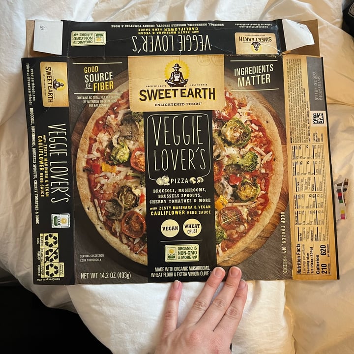Sweet Earth Veggie Lover's Pizza Review | abillion