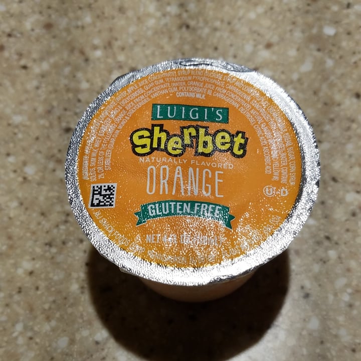 Luigi’s Orange Sherbet. Review | abillion