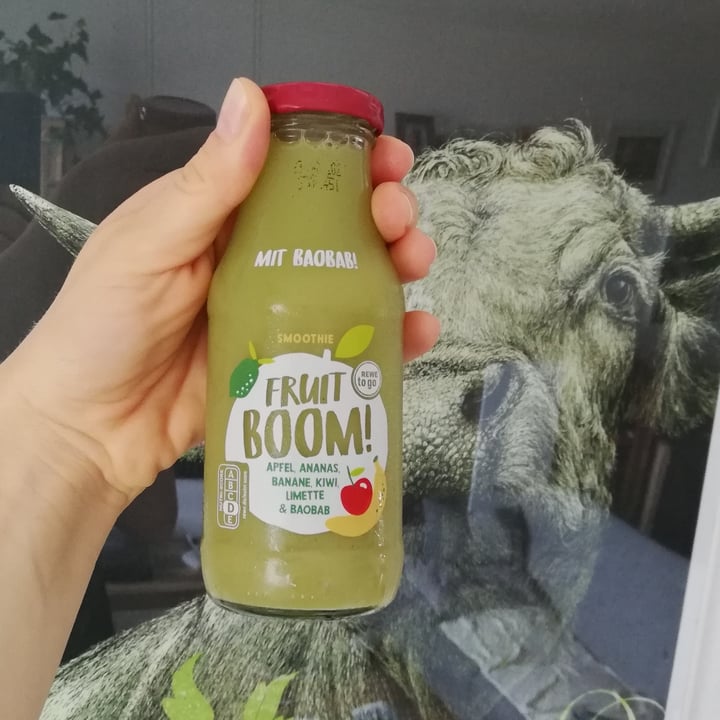 Rewe To Go Smoothie Fruit Boom Review | abillion