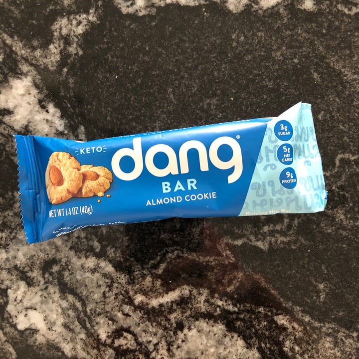 Dang Foods Dang Bar Almond Cookie Review | abillion