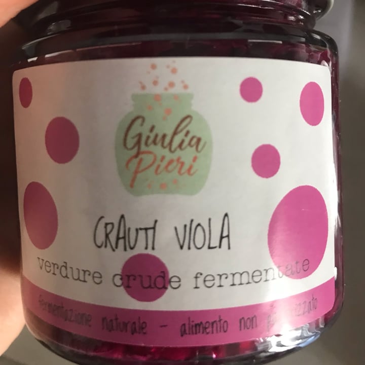 Giulia Pieri Crauti Viola - Verdure Crude Fermentate Review | abillion