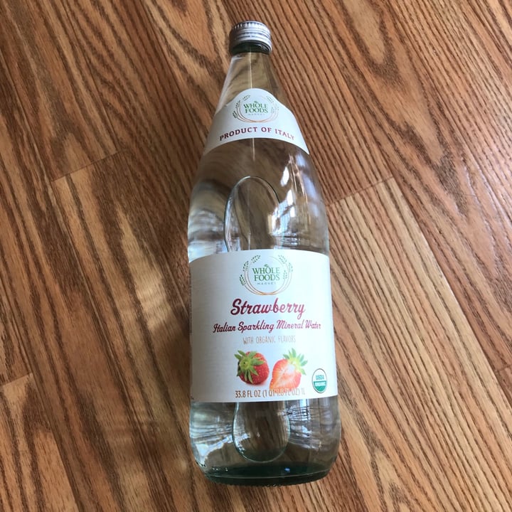 Whole Foods Market Strawberry Italian Sparkling Mineral Water Review | abillion