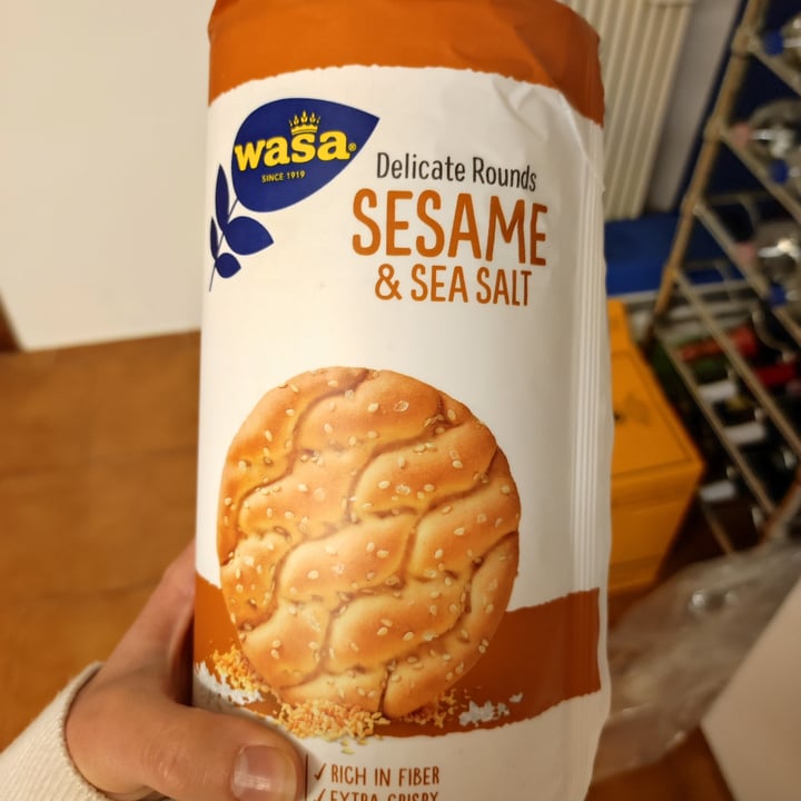 Wasa Delicate rounds sesame e sea salt Review | abillion