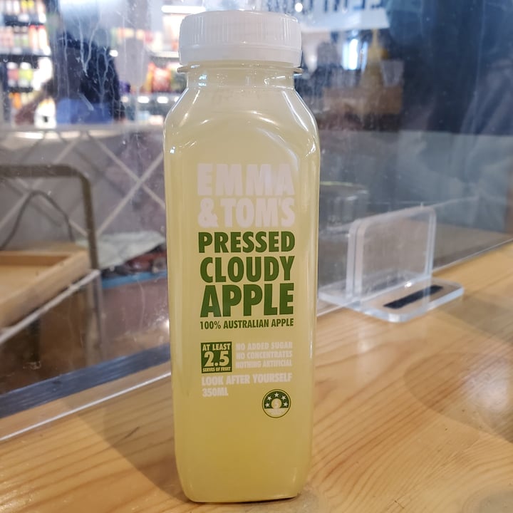 Emma & Tom's Pressed Cloudy Apple Review | abillion