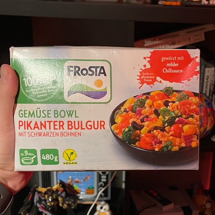 Frosta Gemüse Bowl Pikanter Bulgur Review | abillion