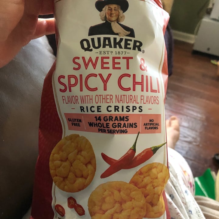 Quaker Sweet and spicy chili rice crisps Review | abillion