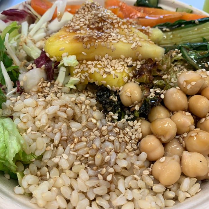 Basilico Food Bologna, Italy Buddha bowl con Ceci e Ananas Review ...