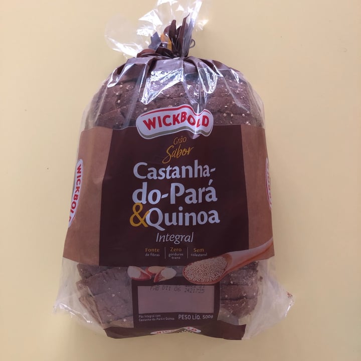 Wickbold Pão De Forma Integral WICKBOLD Grão Sabor Castanha-Do-Pará E ...