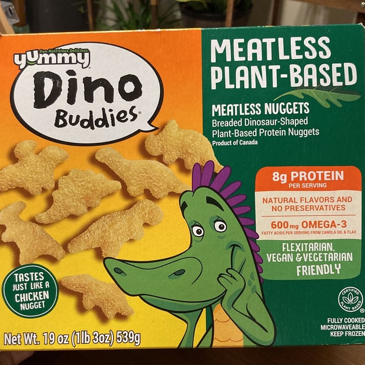 Yummy Dino Buddies Meatless Nuggets Review | abillion