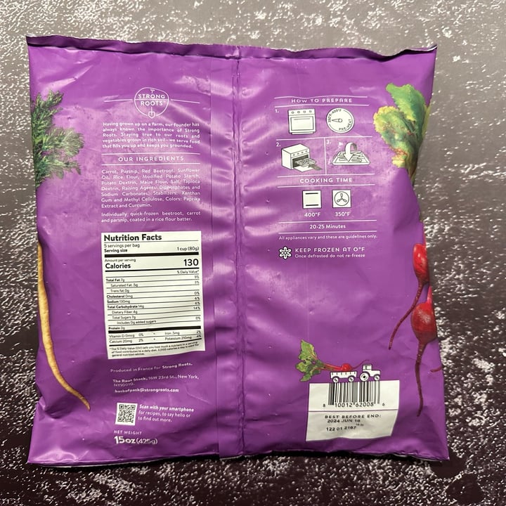 Strong Roots Mixed Roots Vegetable fries Review | abillion