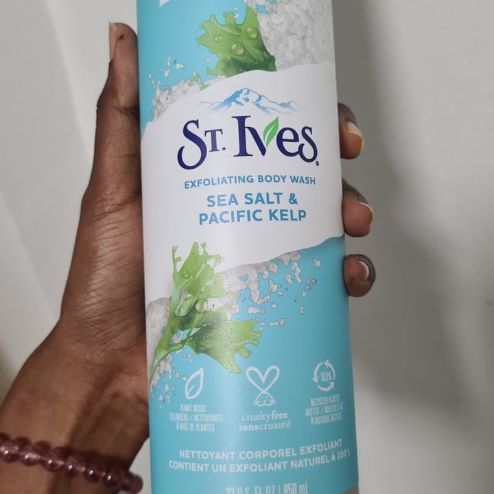 St. Ives Exfoliating Body Wash Sea salt Review | abillion