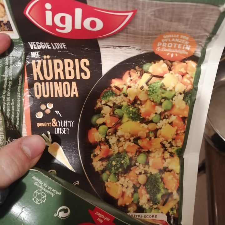 Iglo Veggie Love mit Kürbis Quinoa Review | abillion