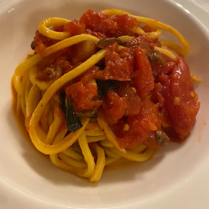 Ristorante Al Pappagallo Bologna, Italy Spaghetti al pomodoro e olive ...