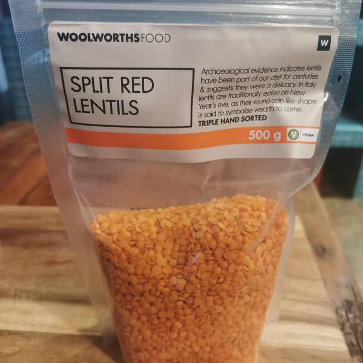Woolworths Split red lentils Review | abillion