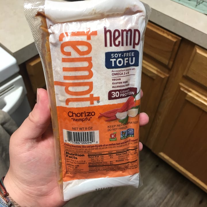 Tempt Hemp Chorizo Hemp Tofu Review | abillion