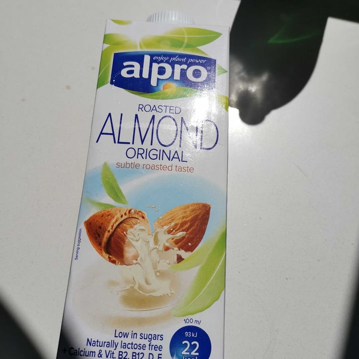 Alpro Roasted Almond Milk Sweetened Review | abillion