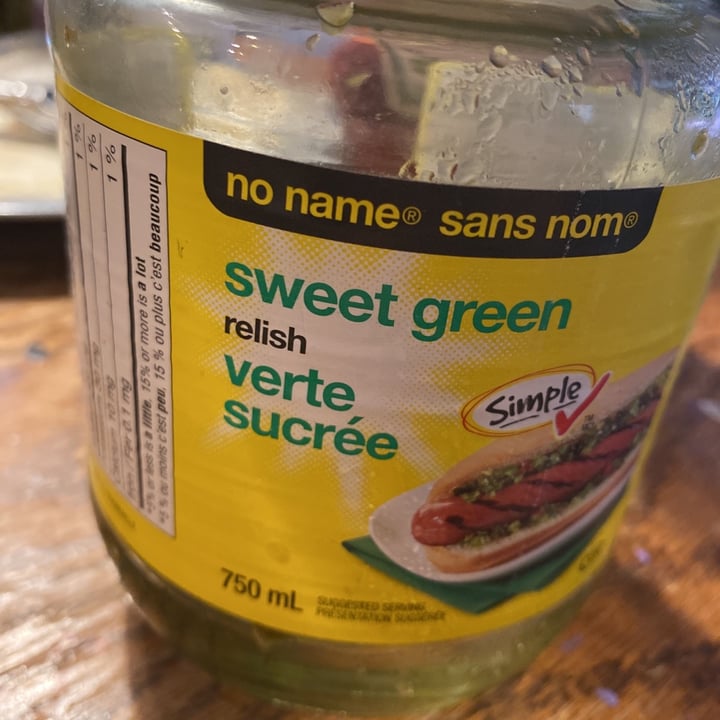 No Name Sweet green relish Review | abillion
