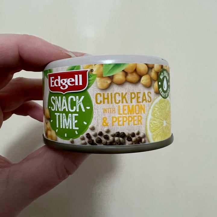 Edgell Snack Time Chick Peas with Lemon & Pepper Review | abillion