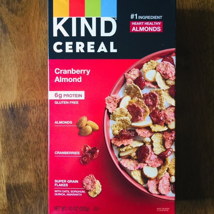 KIND Cranberry Almond Cereal Review | abillion