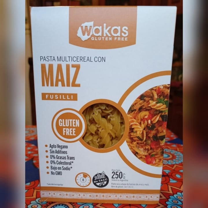 Wakas Pasta Multicereal con Maíz Review | abillion