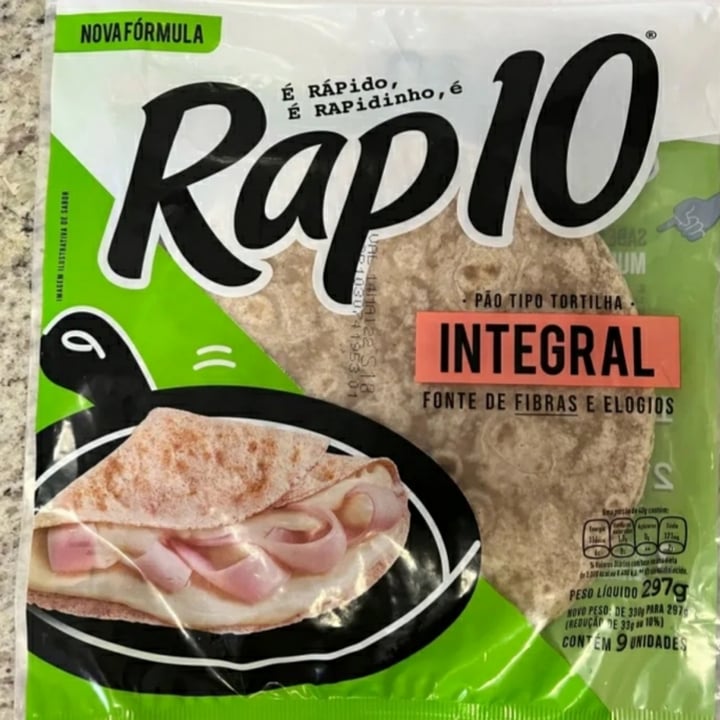 Rap 10 Pão Tortilha Integral Review | abillion