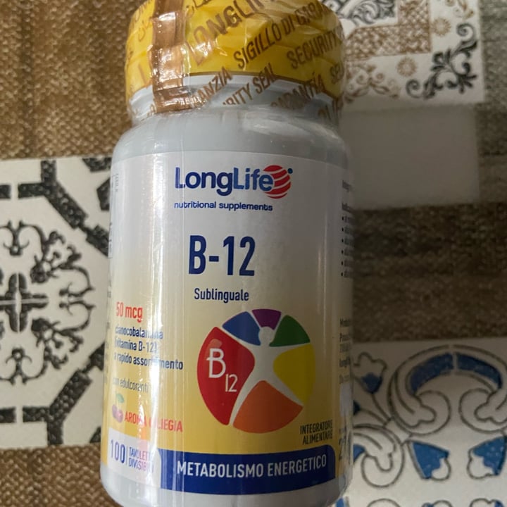 Longlife B12 sublinguale 50 mcg Review | abillion